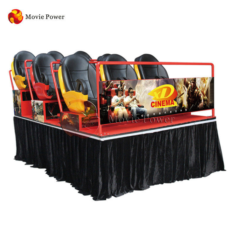 Screaming Arcade 5D เครื่องเกมอุปกรณ์โรงภาพยนตร์สำหรับพิพิธภัณฑ์