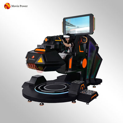 Immersive Projection ในร่ม VR Roller Coaster 360 Simulator เครื่องเกมสนุก